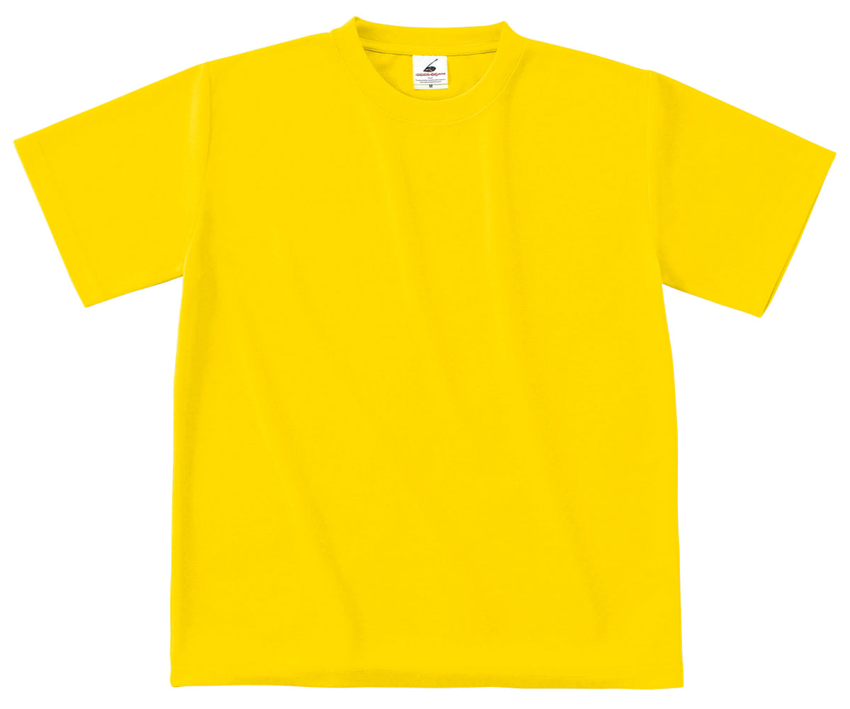ファイバードライ Tシャツ | POT-104 | イエロー– MUJIYA