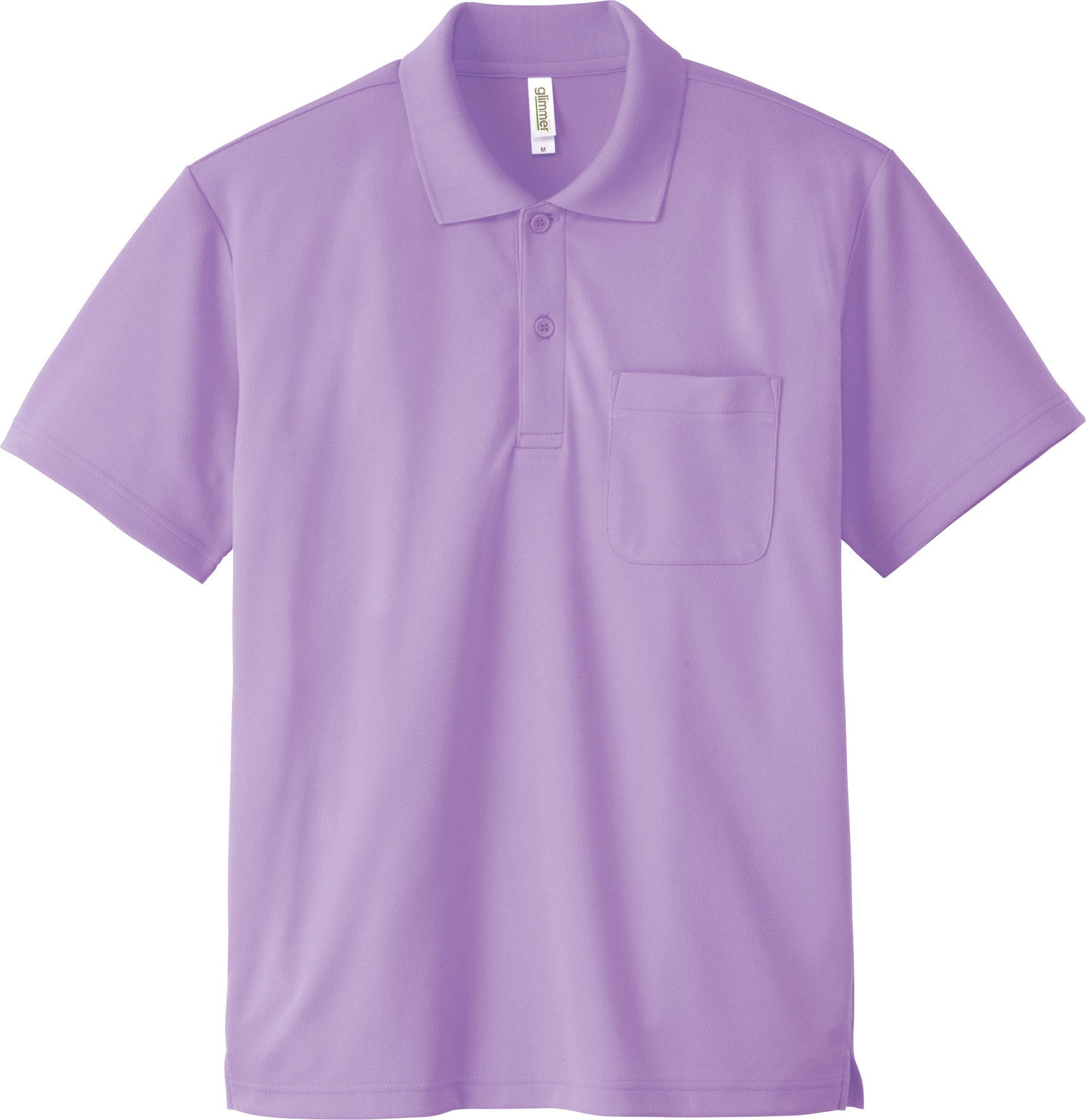 4.4オンス ドライポロシャツ | 00330-AVP | ライトパープル– MUJIYA