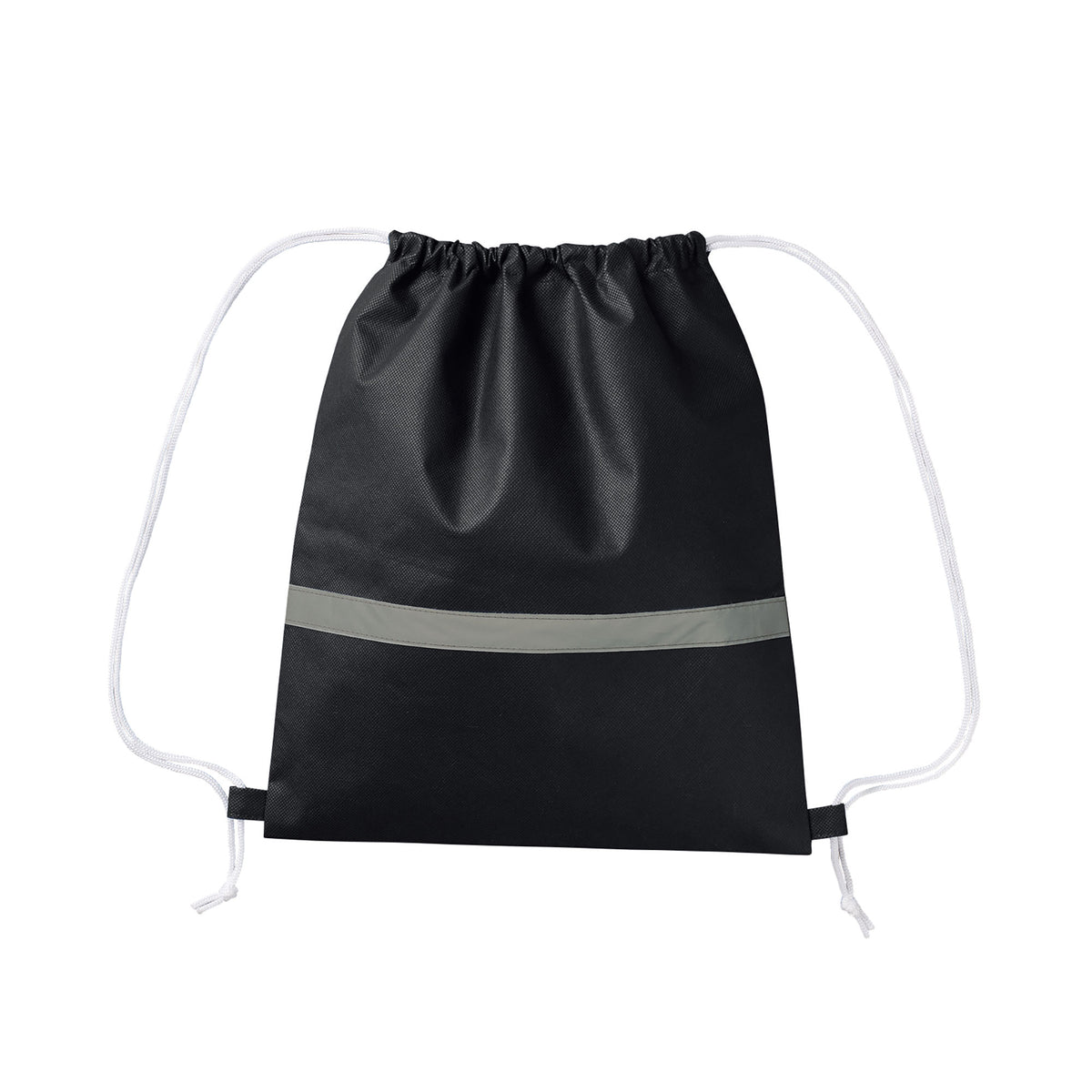 不織布リフレクター付巾着リュック | MA9030– MUJIYA