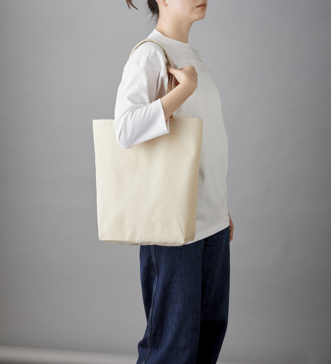 オーガニックコットンキャンバストート（M） | TR-1047– MUJIYA